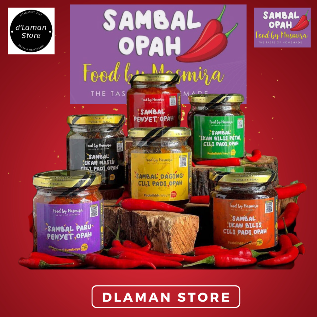 Sambal Ready to Eat | Sambal Opah by Masmira Food | 8 Keajaiban Rasa ...