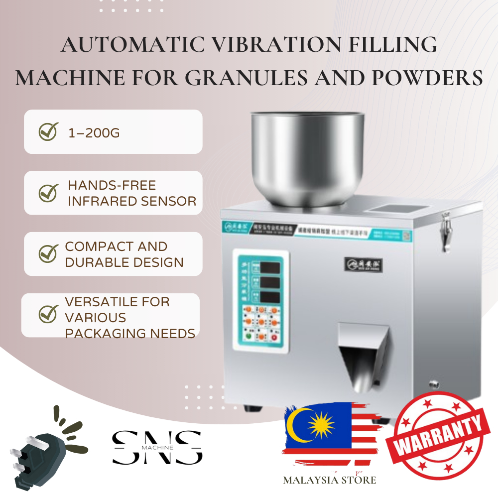 Efficient Automatic Vibration Filling Machine for Granules and Powders ...