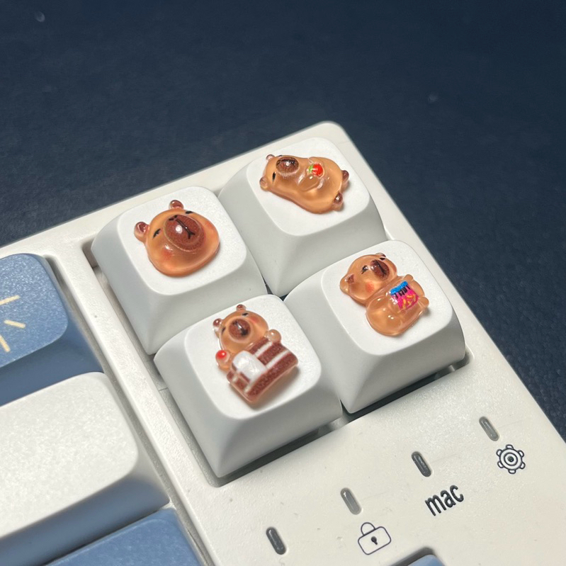 Capybara keycaps for mechanical keyboard | Shopee Malaysia