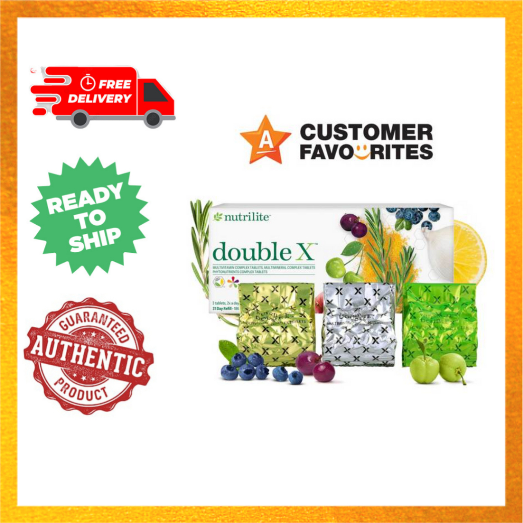 Nutrilite DOUBLE X – Refill Pack 31-Day Supply | Shopee Malaysia