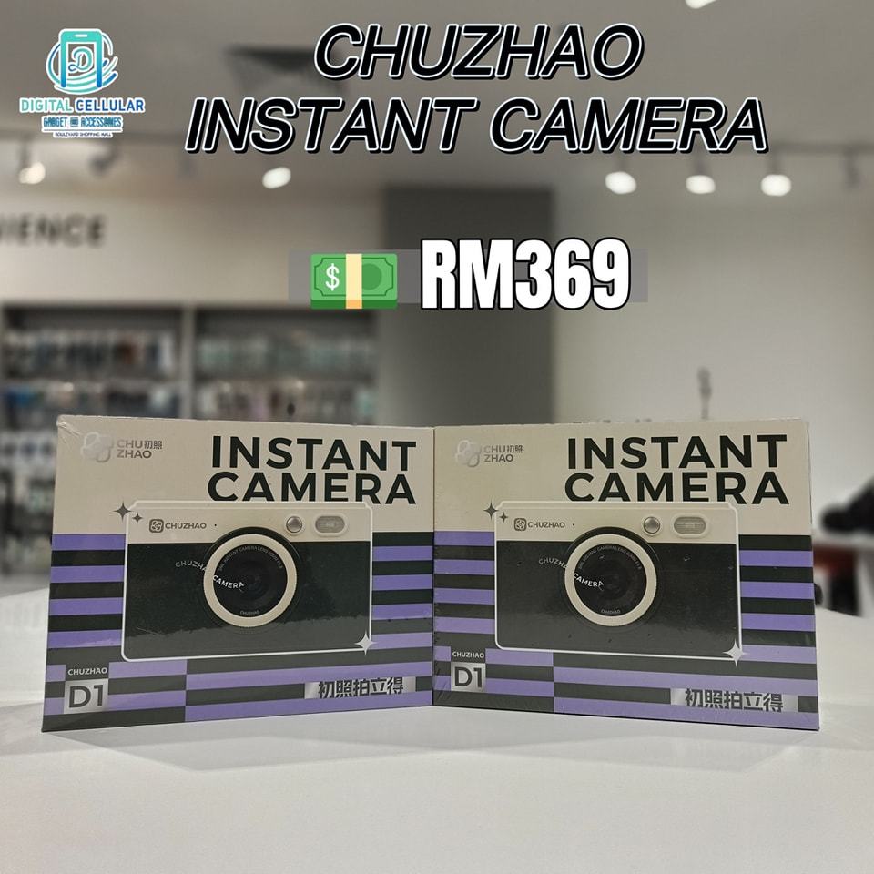 CHUZHAO D1 INSTANT CAMERA 📸 | Shopee Malaysia