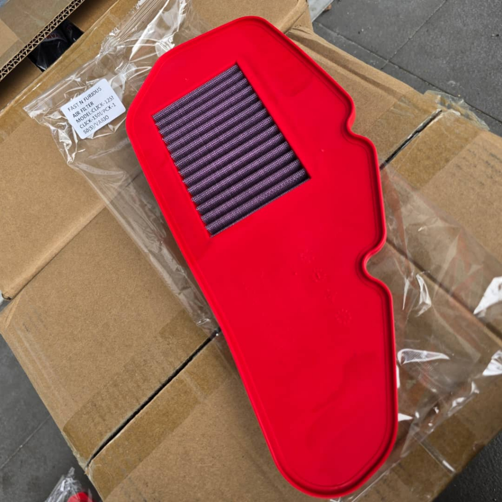 Fast And Furious Air Filter Penapis Udara Motorcycyle Honda Click 125i ...