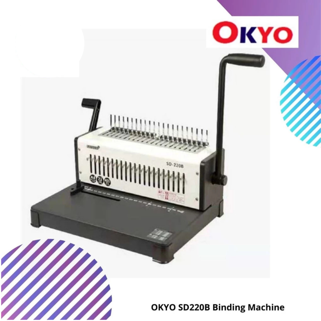 OKYO SD220B Binding Machine | Shopee Malaysia