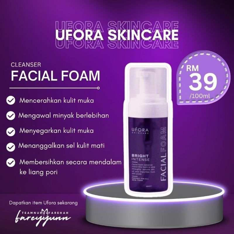 UFORA CLEANSER FOAM 100ML | Shopee Malaysia