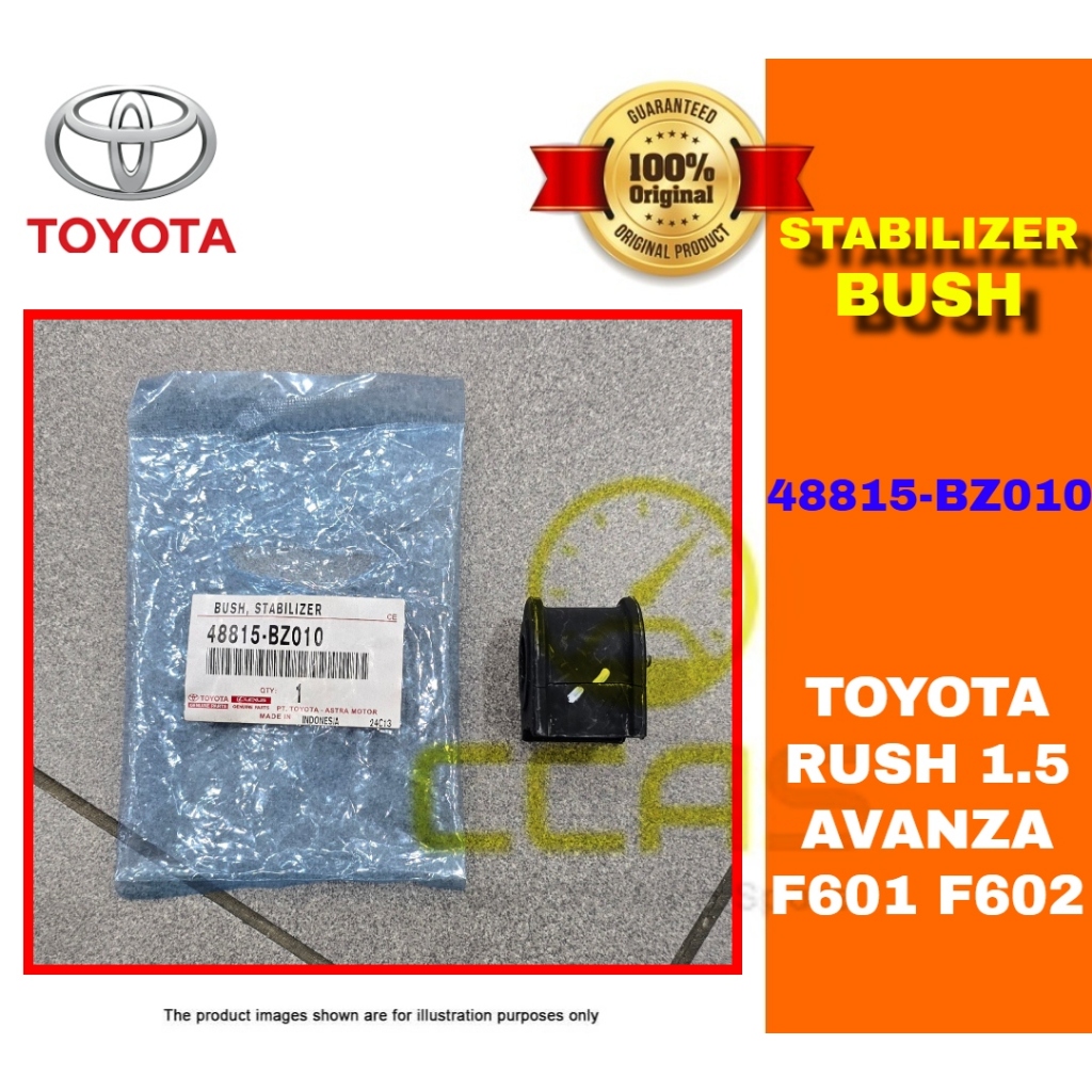 Original Toyota Stabilizer Bush (front) (R/L) Rush 1.5 Avanza F601 F602 ...