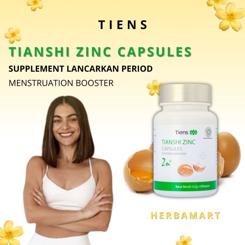 UBAT LANCARKAN PERIOD - TIANSHI ZINC - SUPPLEMENT TURUN DARAH HAID TAK ...