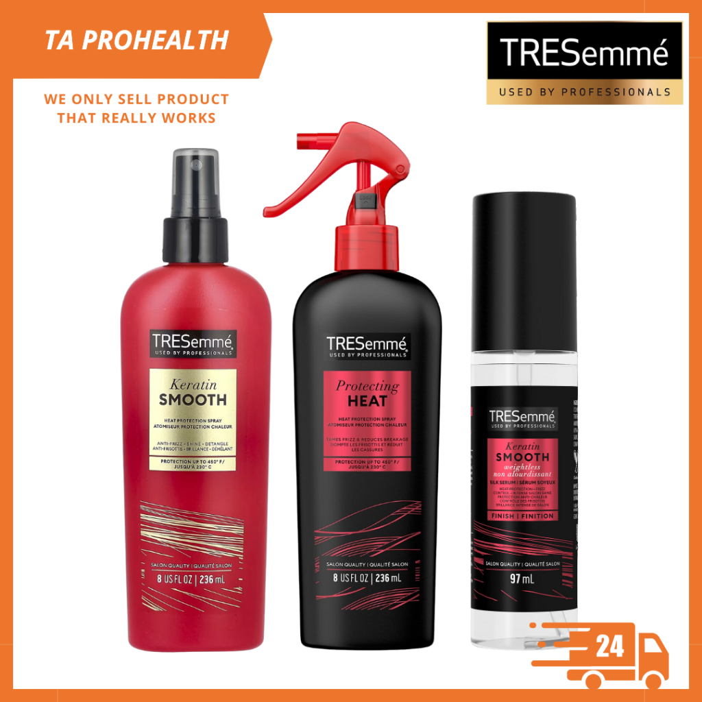 Tresemme Protecting Heat Heat Protection Spray 236ml / Keratin Smooth ...