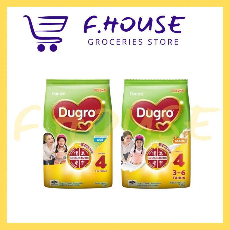 Dumex Dugro Step 4 3-6 Years Original / Honey (550g) | Shopee Malaysia