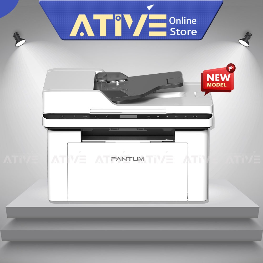 PANTUM BM2300AW PRINT COPY SCAN WIFI ADF MONOCROME LASER PRINTER (NEW ...