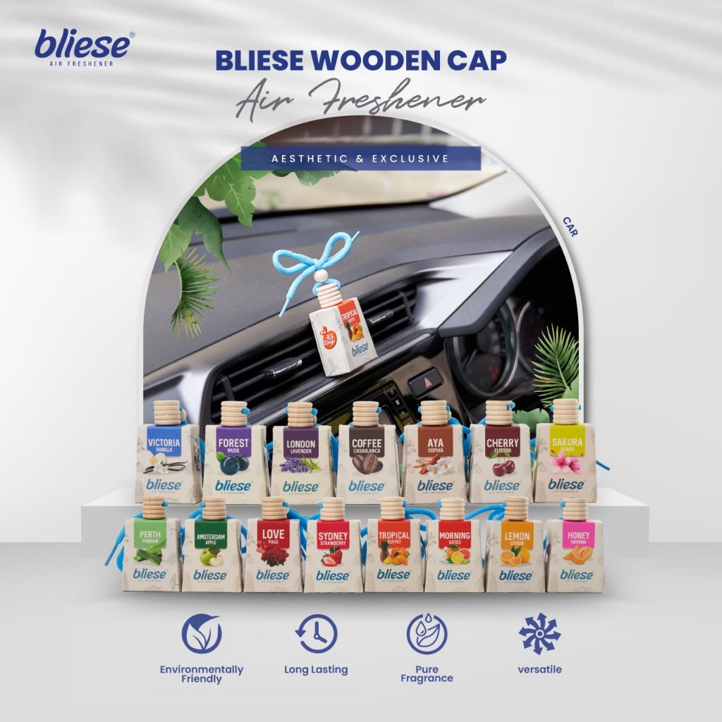 Bliese Car Perfume ( Pewangi Kereta ) - Air Freshener Car Fragrance ...