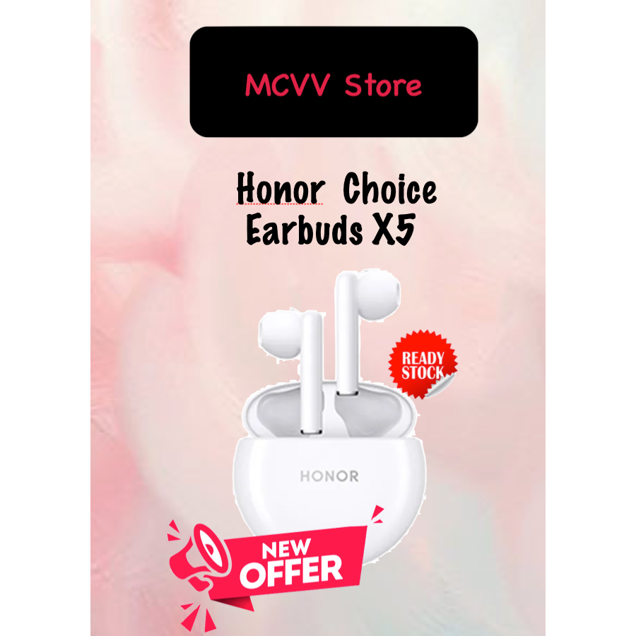 HONOR CHOICE Earbuds X5 Active Noise Cancellation | 36 Hours battery ...