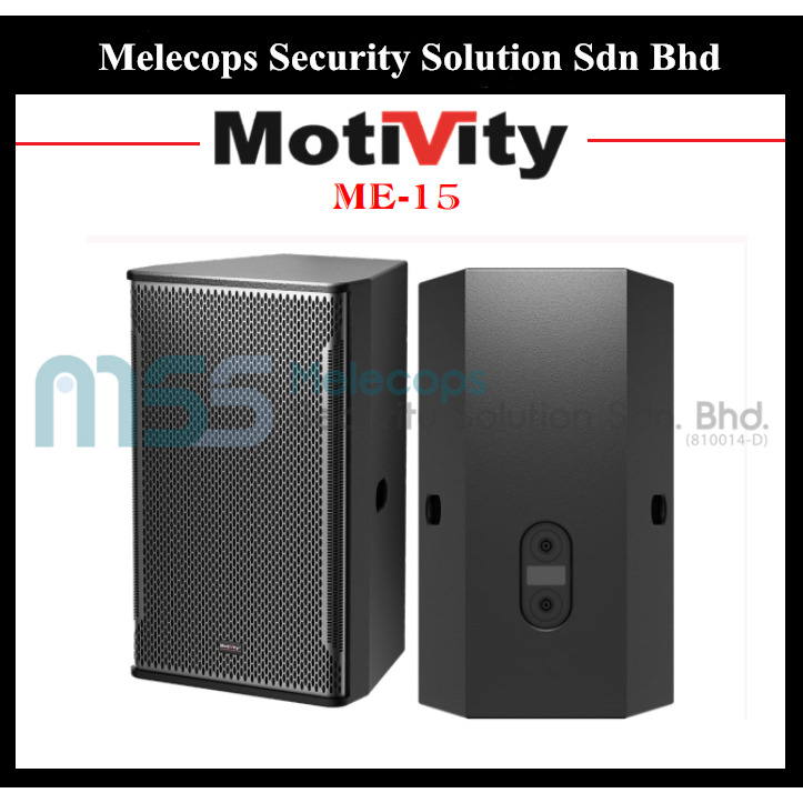 MOTIVITY ME-15 15'' 2-Way Full Range Speaker System - PAIR | Shopee ...