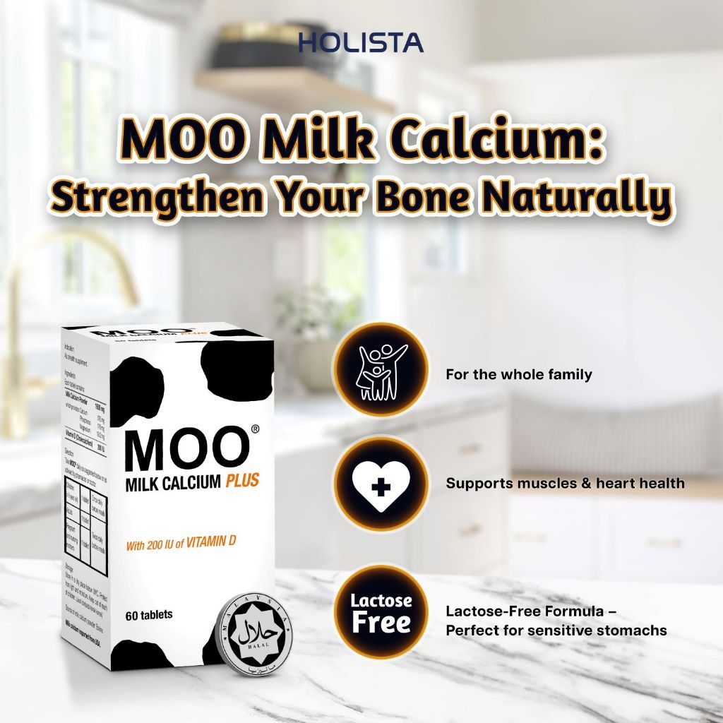 MOO Milk Calcium - 30s (Exp 30/1/2026) | Shopee Malaysia