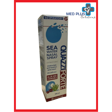 Quazzi Forte Sea Water Nasal Spray 100ml (Exp: 3/2027) | Shopee Malaysia