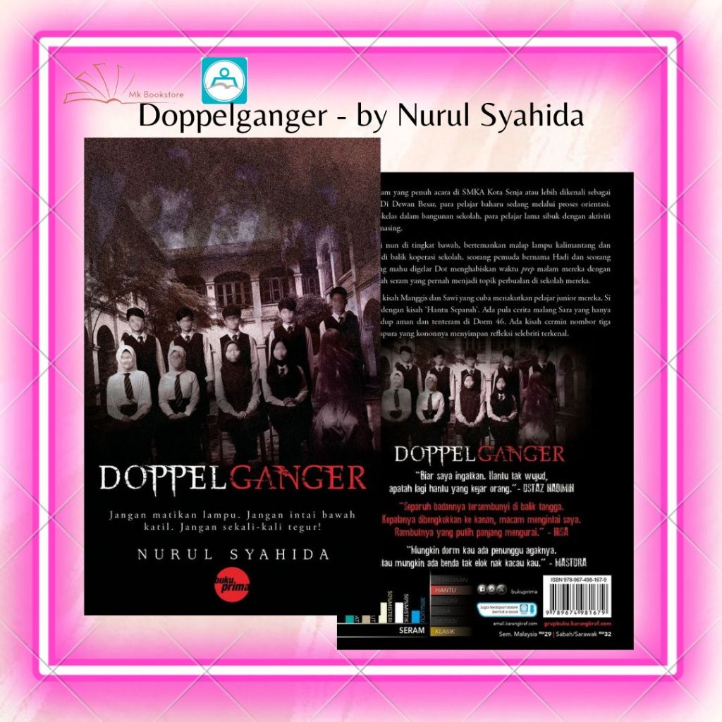Doppelganger [Novel Seram] - by Nurul Syahida | Shopee Malaysia