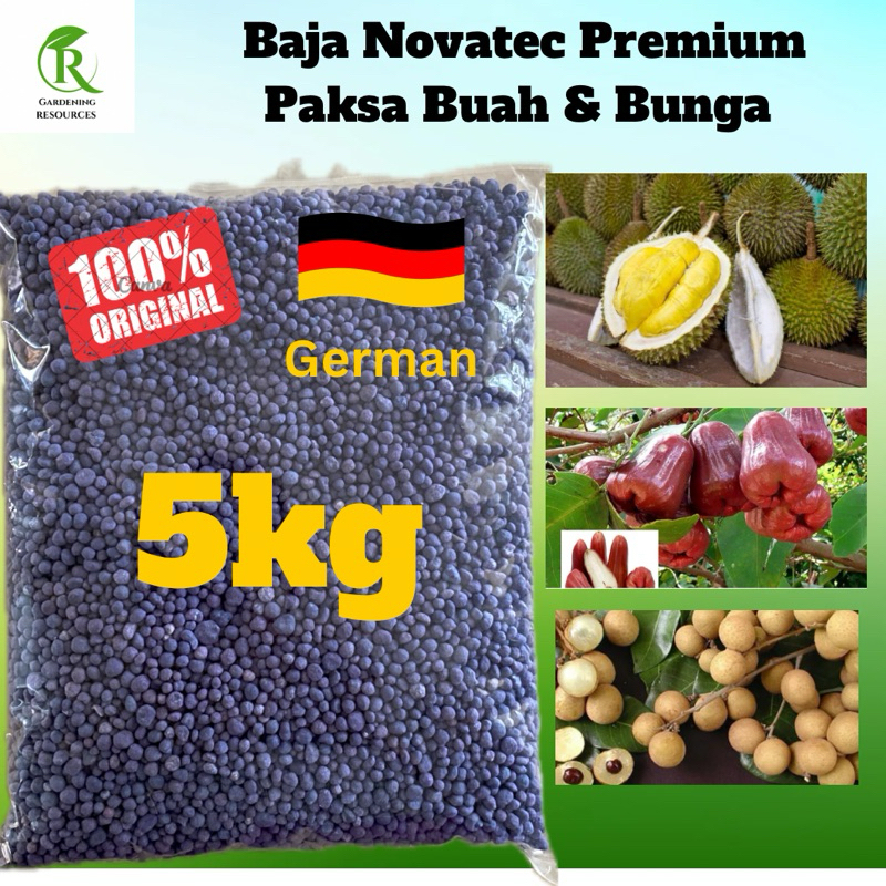 Novatec Premium Baja Paksa Buah & Bunga (Repack) Fruiting Fertilizer ...