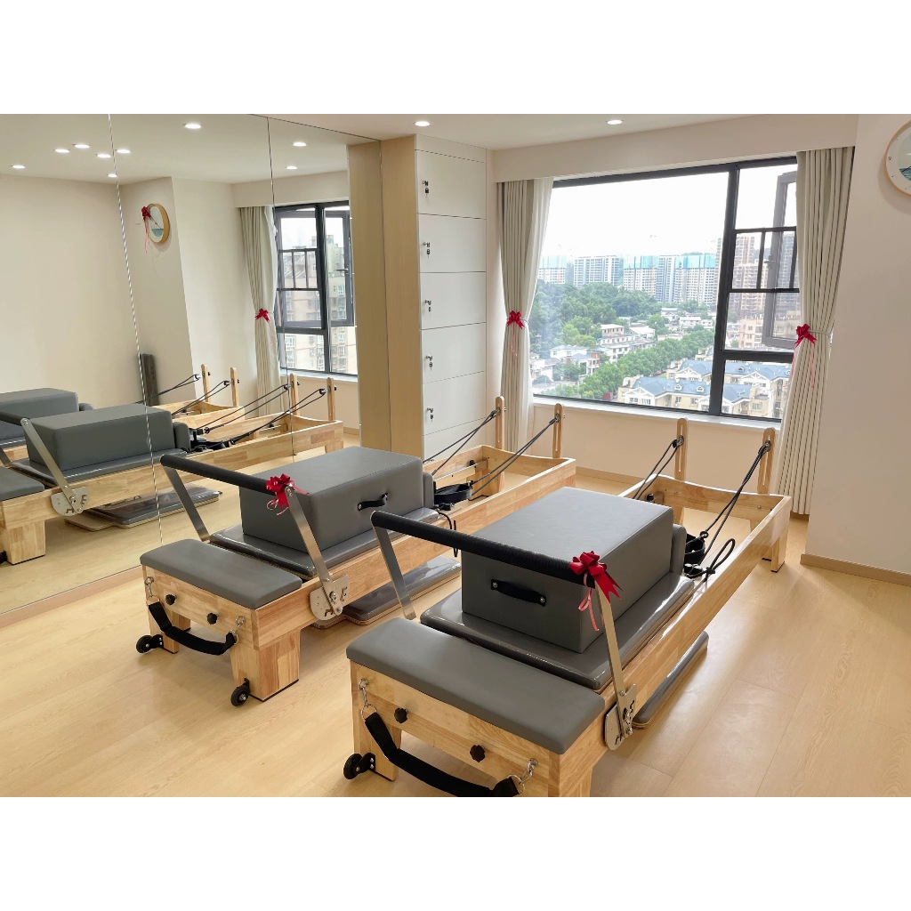 Pilates Accessories---Box Pilates Core Bed Box Folding Oak Core Bed Box ...