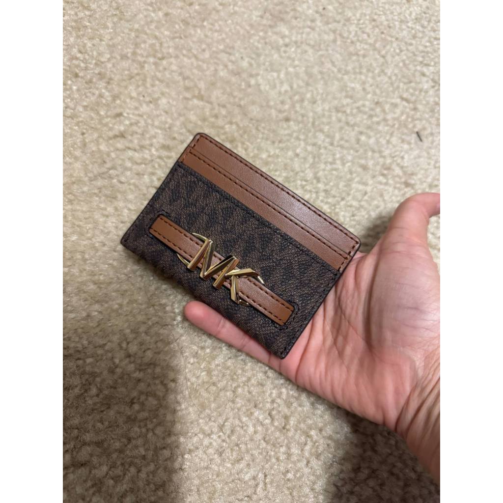 MICHAEL KORS Reed Large Logo Card Case | Shopee Malaysia