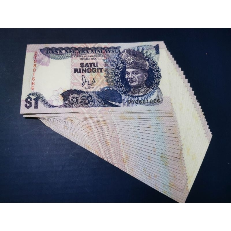 Offer Banknote Malaysia Rm1 Siri 6 With UNC Condition Cantik Seperti Di ...