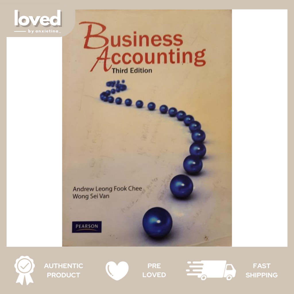 Pearson Business Accounting Third Edition | Shopee Malaysia