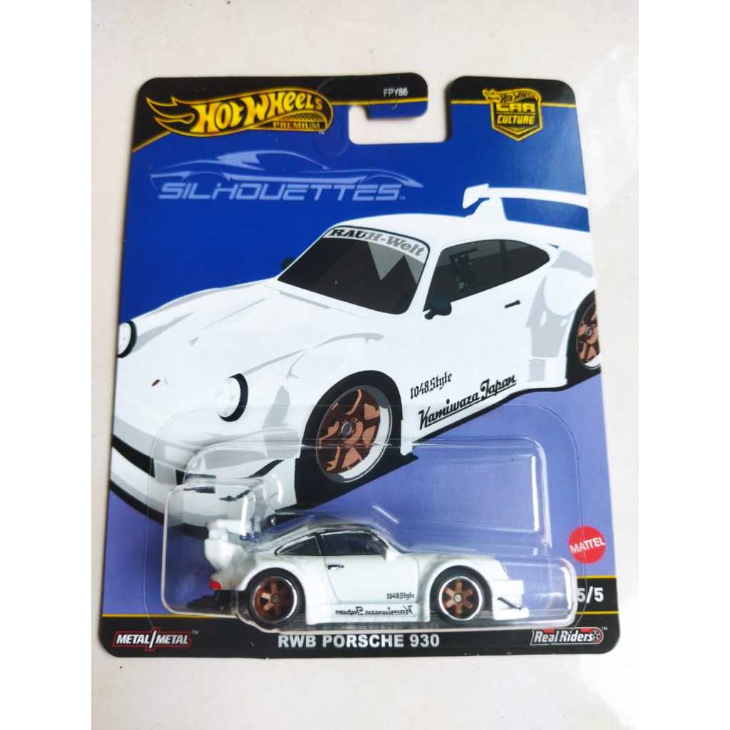 Hot Wheels Premium Car Culture Silhouettes 2024 RWB Porsche 930 ...