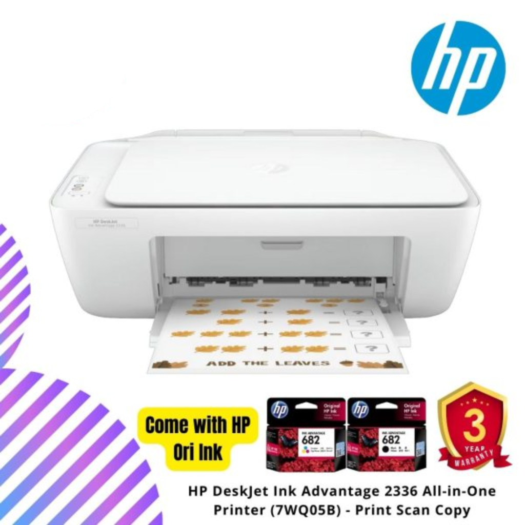 HP DeskJet Ink Advantage 2336 All-in-One Printer (Print, Scan, Copy) | Shopee Malaysia