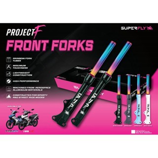 Superfly PROJECT F Front Fork RaINBOW Tube (NEW Color NEW Stock) Y15 V1 ...