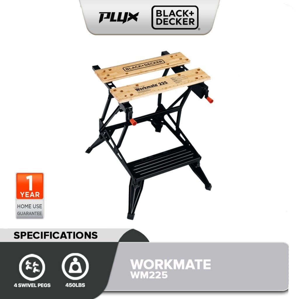 BLACK & DECKER WM225 Work Mate Work Bench Work Station Working Table ...