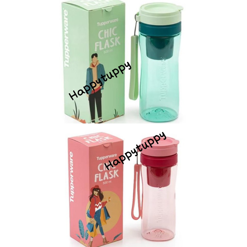 Tupperware Chic Flask 500ml (1pc) | Shopee Malaysia