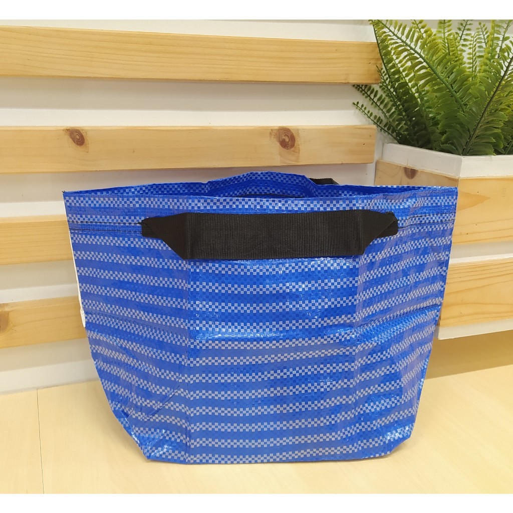 Multipurpose Bag . Infamous Blue Reusable Bag . Carrier Shopping Bag ...