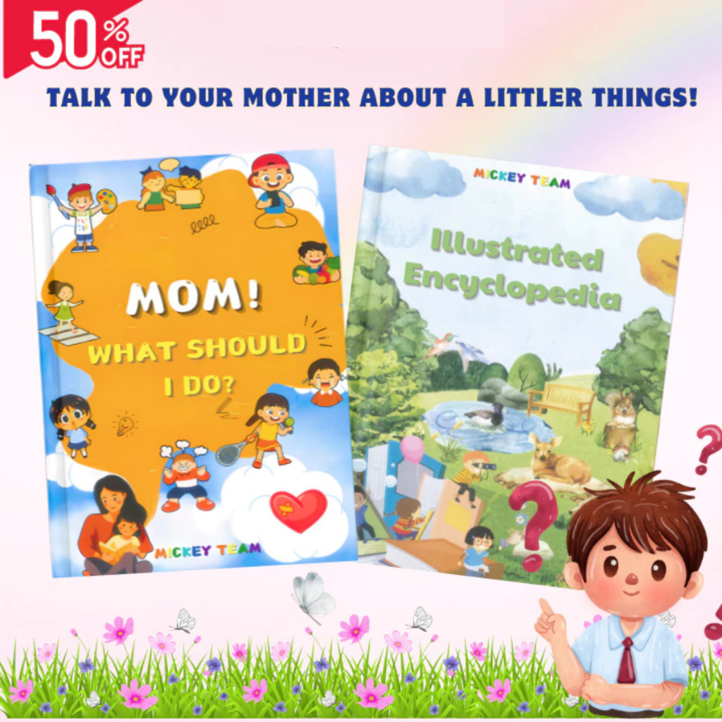 Children's books MOM WHAT SHOULD I DO-ILLUSTRATED ENCYCLOPEDIA Buku ...
