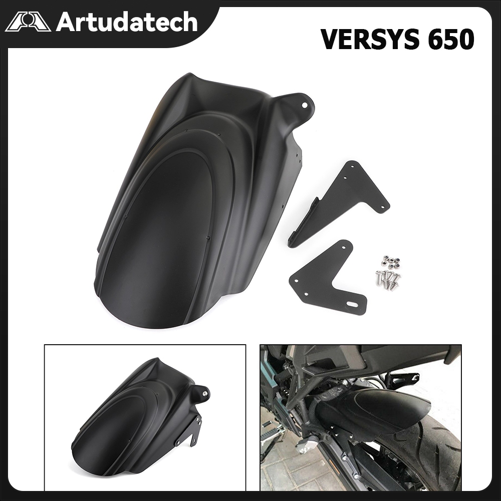 Rear Fender Kawasaki Versys 650 2014-2024 Mudguard Black | Shopee Malaysia