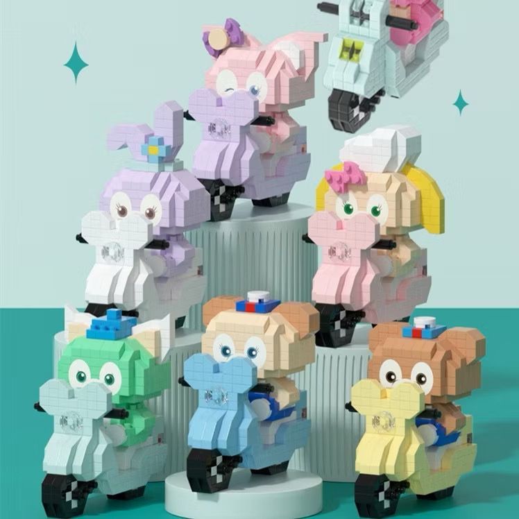 Mini Building Block Character Model Nano Block Cartoon Toys Cartoon Puzzle Connection Blocks ...