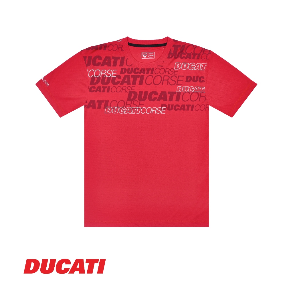 DUCATI CORSE MEN SHORT SLEEVE ROUND-NECK TEE C805211-800714 | Shopee ...