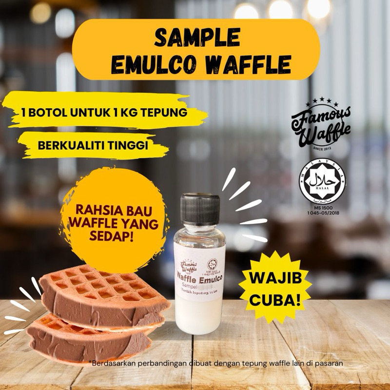 Sample Emulco Waffle (Halal Jakim) | Shopee Malaysia
