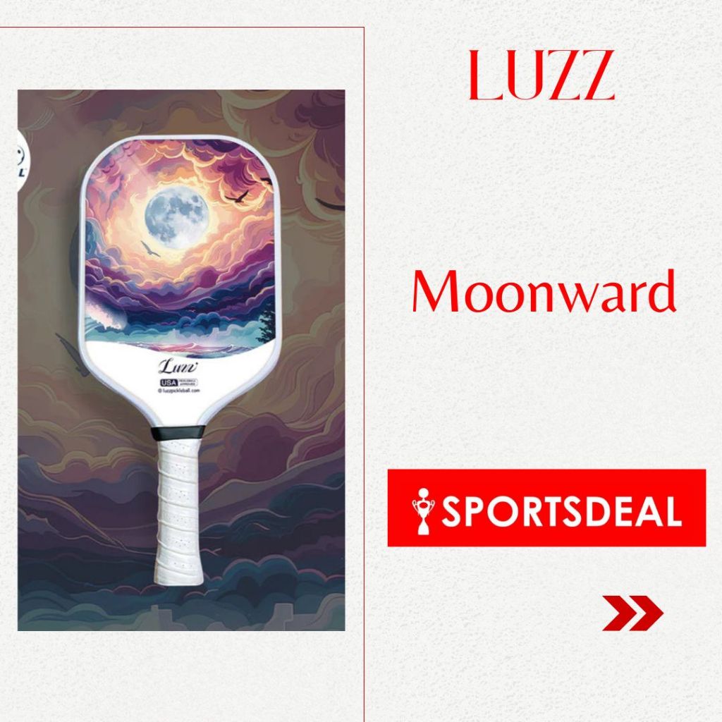 Luzz Pickleball MOONWARD Original Pickleball Paddle (16mm) T700 Carbon ...