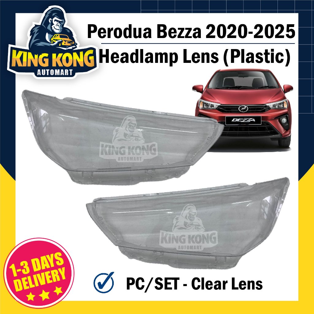 Perodua Bezza 2020 2021 2022 2023 2024 2025 Headlamp Cover / HEADLIGHT ...