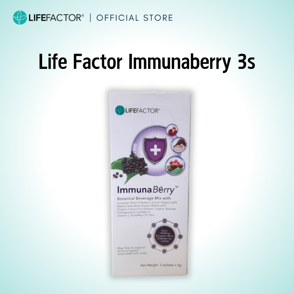 LIFE FACTOR Immunaberry Trial Pack (3 Sachets) | Shopee Malaysia