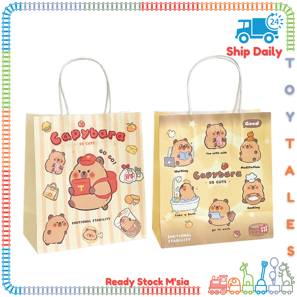 ToyTales 🍭 PAPER BAG BIRTHDAY [Capybara ] Kids Party Pack | Door Gifts ...