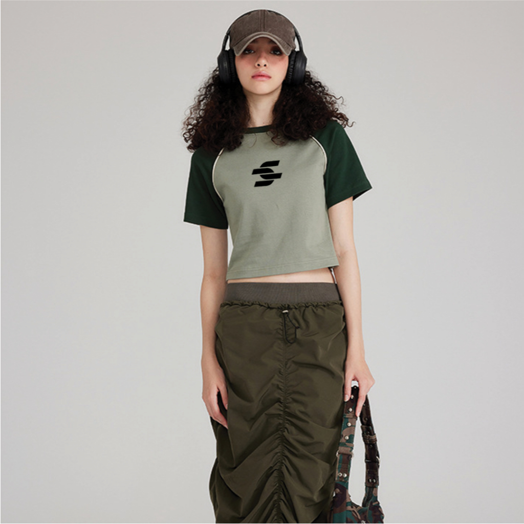 UNTHINK CROP TOP LOGO DESIGN TSHIRT HARGA MURAH BAJU COTTON UNISEX ...
