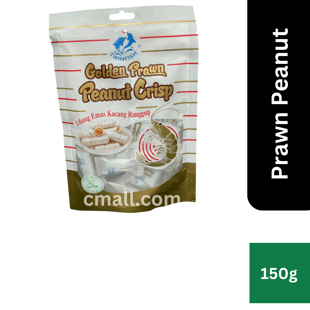 [CM] Twinfish Golden Prawn Peanut Crisp 150g/350g | Shopee Malaysia