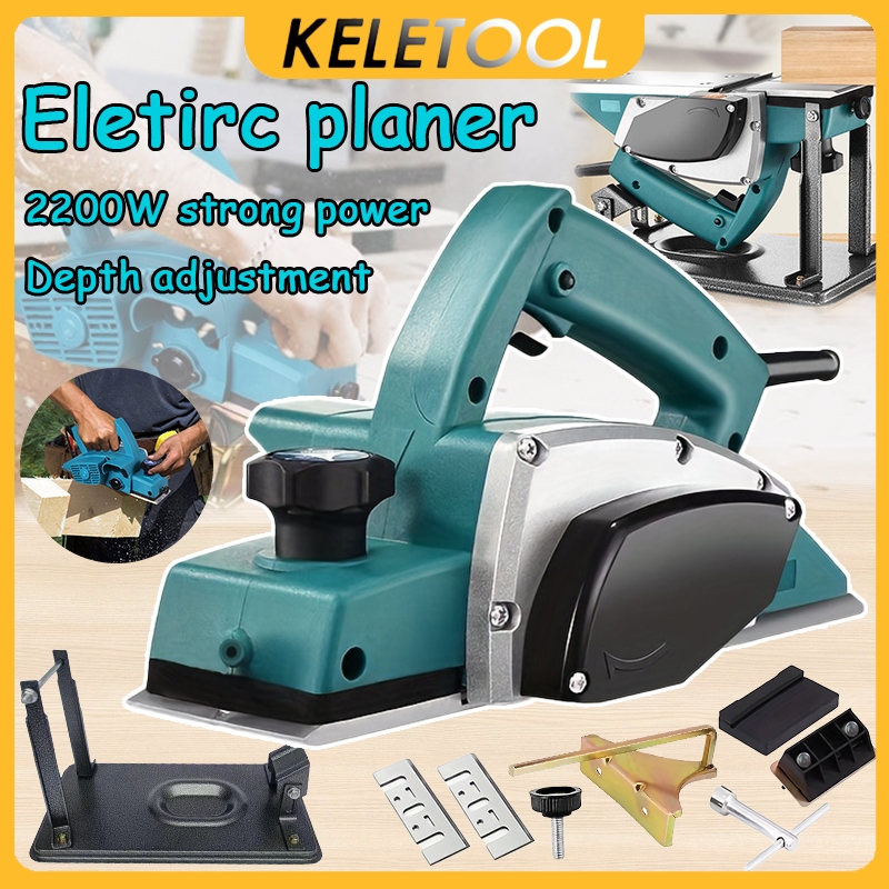 220v Multi-purpose electric wood planer Electric planer Power tools ...