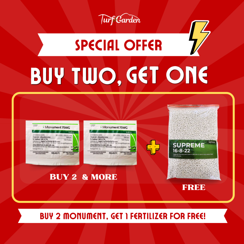 Monument 75WG - Selective broad spectrum herbicide for carpet grass ...