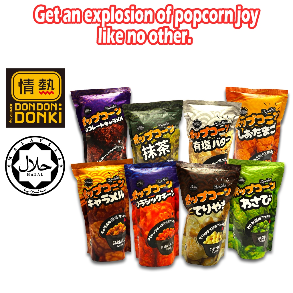 [DONKI] Halal Sparkles Popcorn | Shopee Malaysia