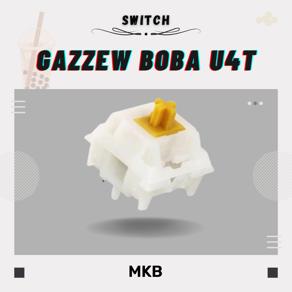 Gazzew Boba U4T Tactile Switches Switch for Mechanical or Gaming ...