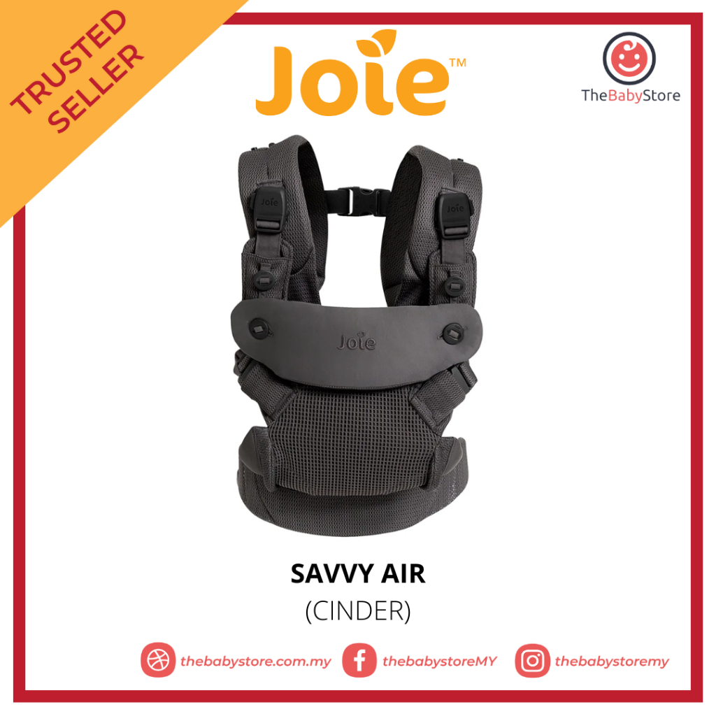 Joie Savvy Air Baby Carrier 4 Modes in 1 - Cinder | Shopee Malaysia