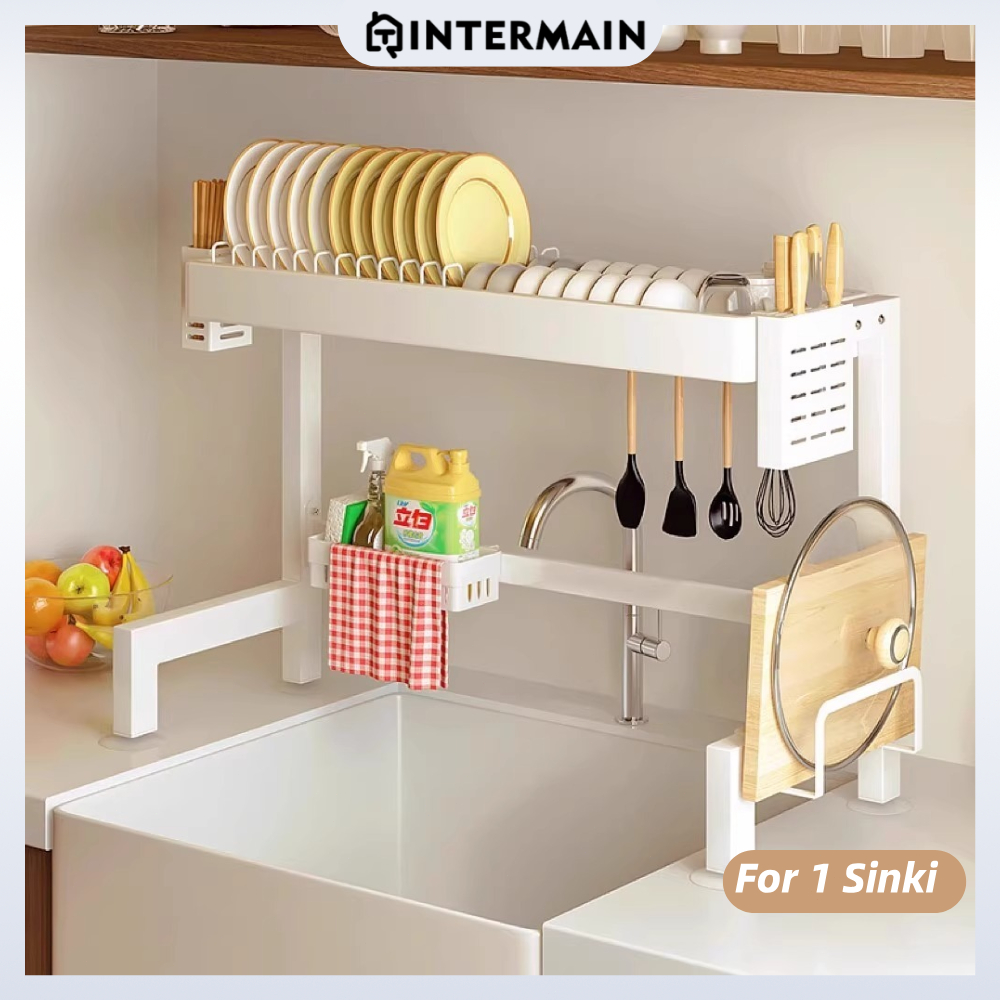 Single Sink Small Stainless Steel Rak Dapur Kitchen Pinggan Sinki Dish ...