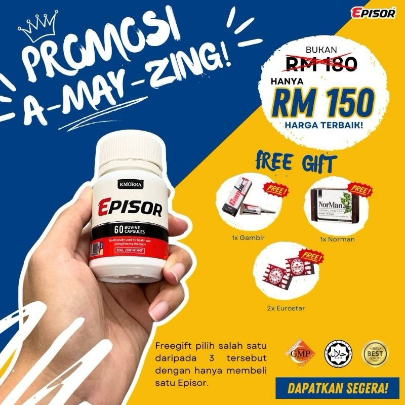 Episor Premium : Original dari Emorra HQ | Shopee Malaysia