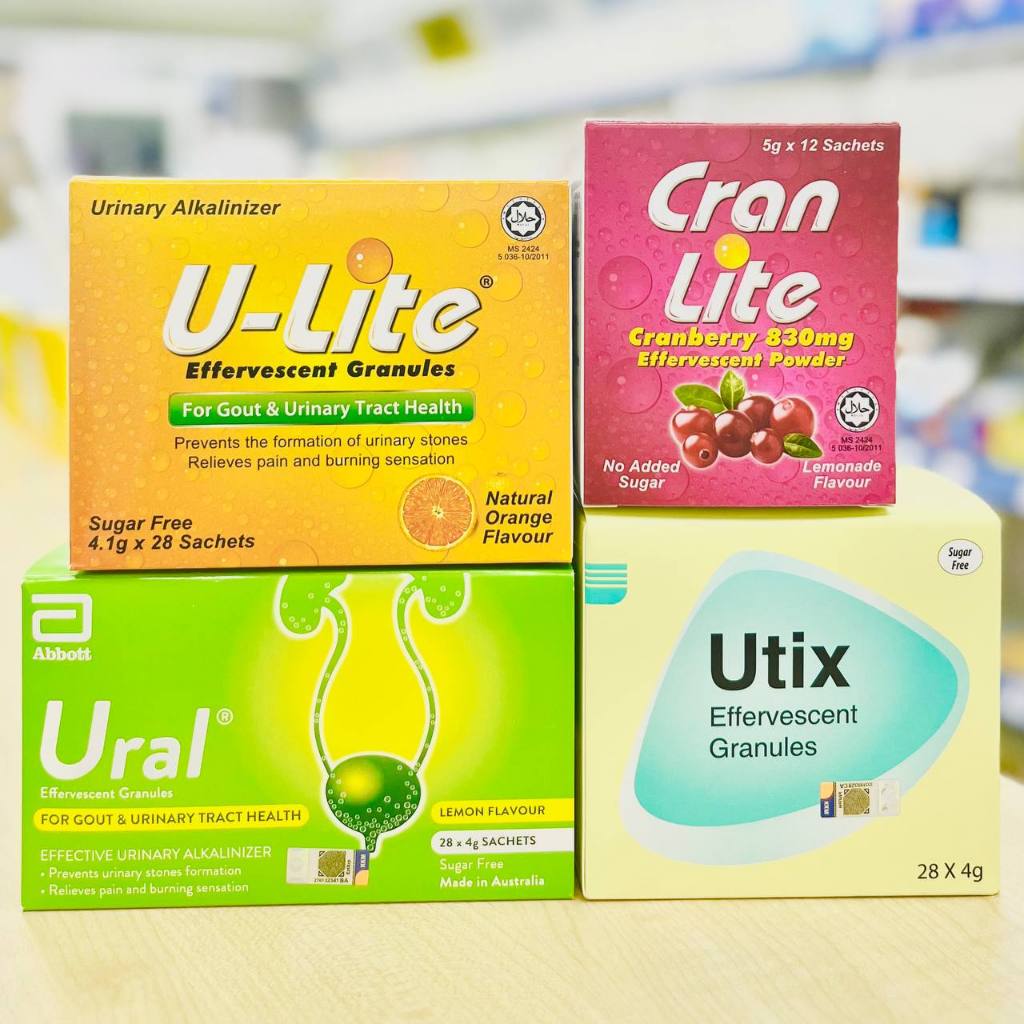 Urinary Alkalinizer Effervescent Utix/Ural/Cranlite/U-lite [Exp:01/2026 ...
