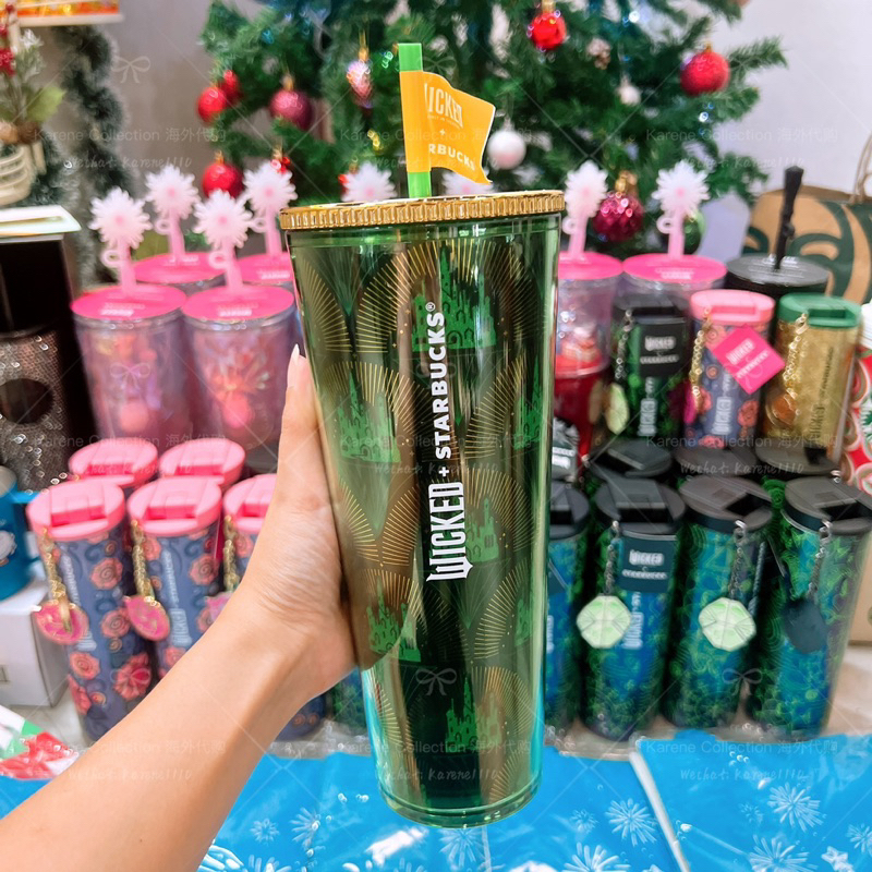 [PreOrder]Starbucks Thailand Singapore Vietnam x Wicked 2024 Collection Cold Cup 710ml 泰国🇹🇭新加坡🇸🇬 ...